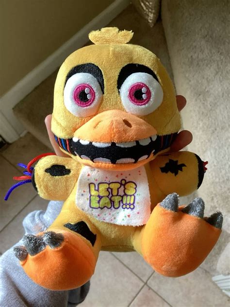 Withered Chica Witherd Chica Plushies Withered Chica Plushie