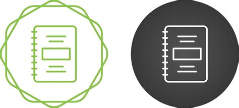 Notebook Vector Icon 40848544 Vector Art At Vecteezy