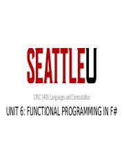Exploring Functional Programming In F For Beginners Course Hero