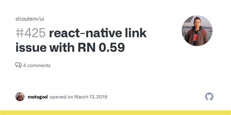 react native link issue with rn 0 59 · issue 425 · shoutem ui · github