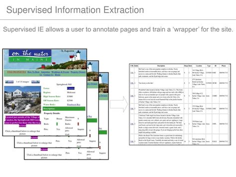 ppt bootstrapping information extraction from semi structured web