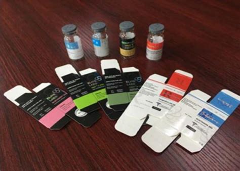 Pharma Glass Vial Labels Sterile Injection Printing Pharmaceutical