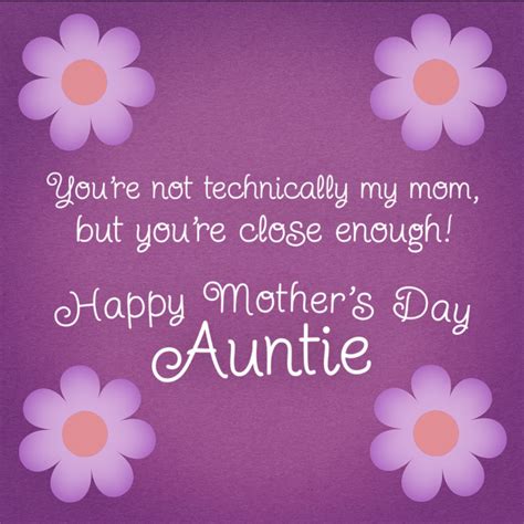 Happy Mother S Day Auntie Wishes For An Amazing Aunt Allwording Com