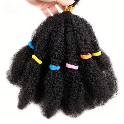 812inch Soft Kinky Marley Braiding Hair Spring Afro Twist Crochet