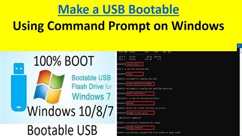 How To Make A USB Bootable Using CMD On Windows YouTube
