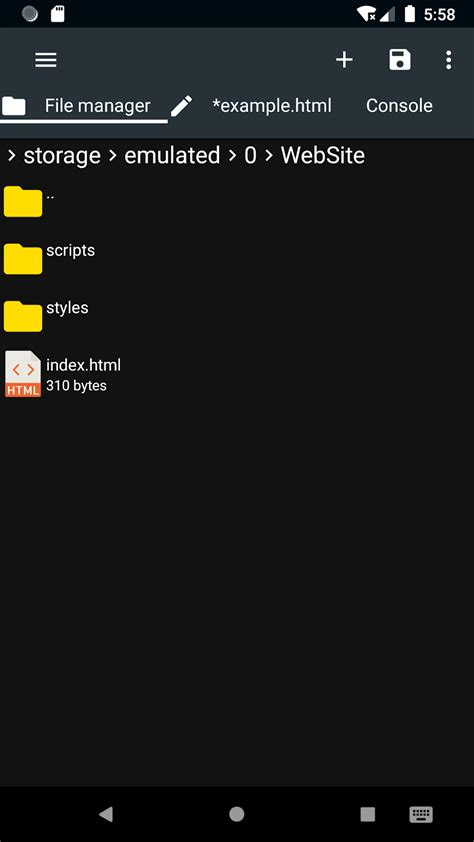Webcode Ide For Html Css An Apk For Android Download