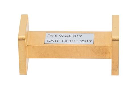 Highpass Waveguide Filter With Wr 28 Interface Operating From 30 Ghz To