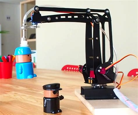 robotic arm with vacuum suction pump 4 steps instructables