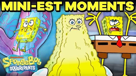 Every Mini And Tiny Moment In Bikini Bottom 🤏 Spongebob Youtube