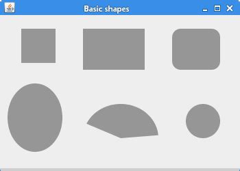 Shapes And Fills In Java D