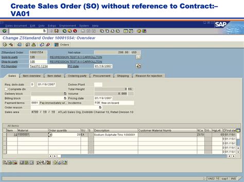 Otc Processin Sap Ppt