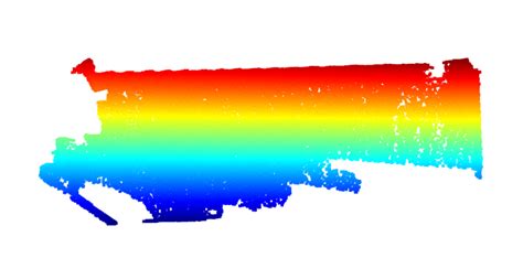 The Easiest Way To Project An Open3d Point Cloud To A Xoy Yoz Plane With Python Code Point