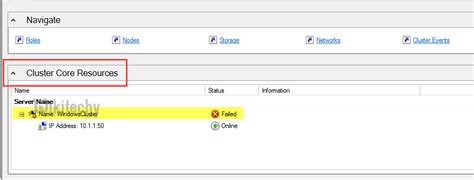 Cluster Network Name Showing Netbios Status As “the System Cannot Find The File Specified” By
