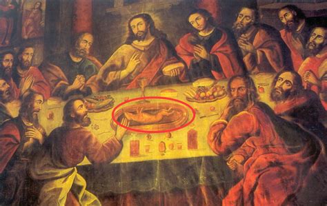 马科斯画出《最后的晚餐》，因上面一道美食，看画的人数超过原作 知乎