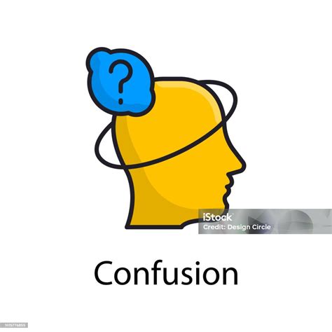 혼란 벡터는 윤곽선 아이콘 디자인 일러스트레이션을 채웠습니다 흰색 배경 Eps 10 파일에 기타 기호 그루터기 얼굴부위 털에 대한 스톡 벡터 아트 및 기타 이미지 Istock