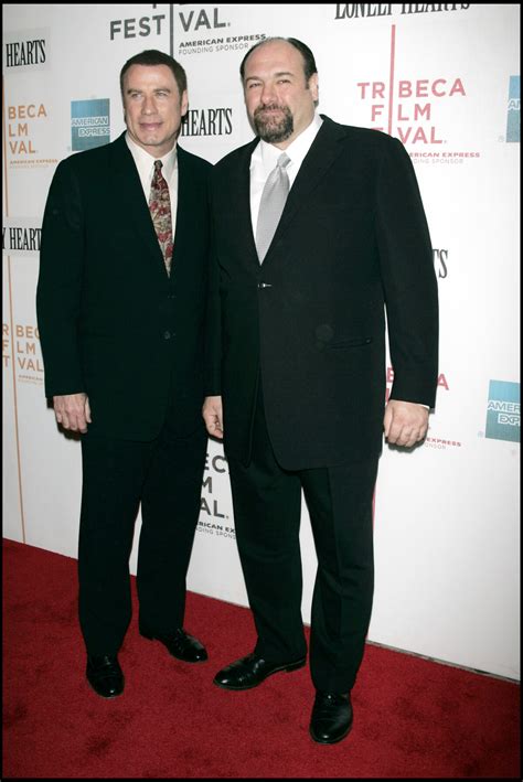 Photo John Travolta Et James Gandolfini à Lavant Première Du Film Lonely Hearts Au Festival