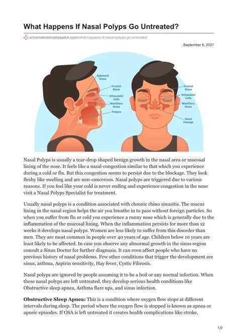Ppt What Happens If Nasal Polyps Go Untreated Powerpoint Presentation Id10826744