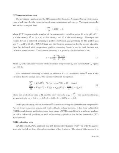 CFD Computations Step The