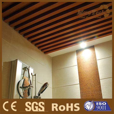 China New Style Wpc Curve Artistic Ceiling For Hotel Decoration China