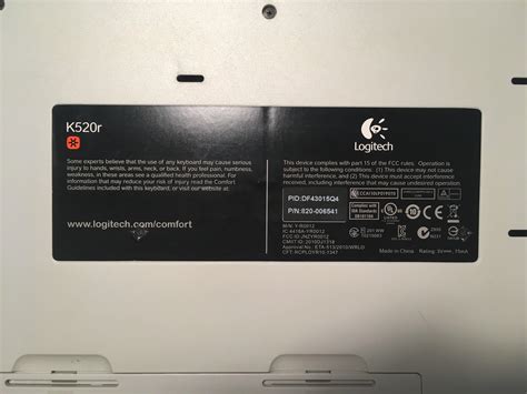 Logitech K R Keyboard Unifying Receiver Computers Tech Parts Accessories Computer