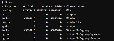 10 examples of df command in linux java67