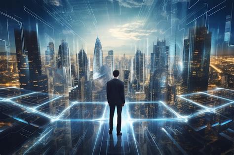 Premium Photo Business Man Typing On Laptop Keyboard