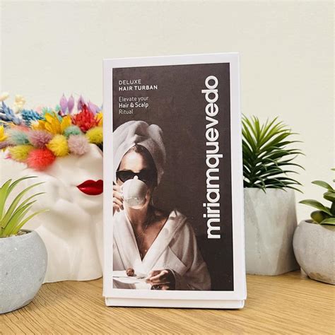 Оригінал рушник для волосся тюрбан Miriam Quevedo Deluxe Hair Turban — ціна 1799 грн у каталозі