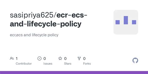 Github Sasipriya625ecr Ecs And Lifecycle Policy Ecrecs And Lifecycle Policy