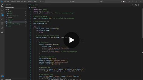 Python Opencv Deeplearning Ai Facialrecognition Deepface Harsh Pratap Singh