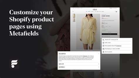 Using Metafields To Customize Your Shopify Product Pages Youtube
