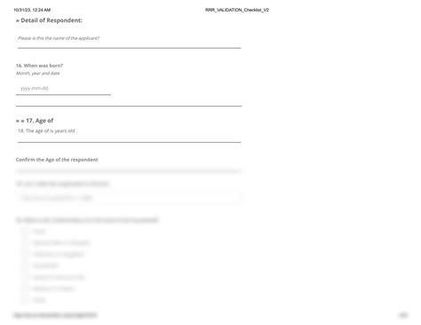 Solution Rrr Validation Checklist V2 Studypool