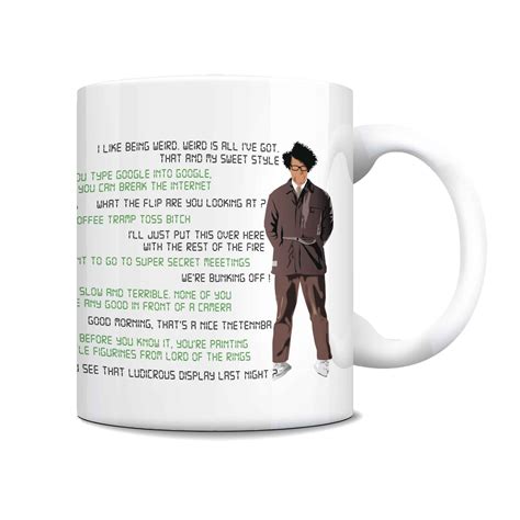 The It Crowd Coffee Mug It Moss Roy Jen Turn It Off And On Again Reynholm Industries Tech Geek