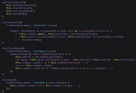 Angular Material Sidebar Open On Swipe Dev Community