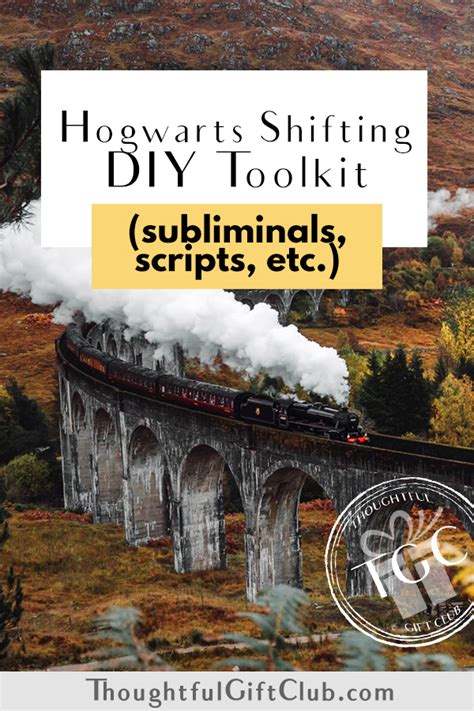 Reality Shifting To Hogwarts Diy Toolkit Subliminals Scripts Methods