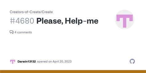 Please Help Me · Issue 4680 · Creators Of Createcreate · Github