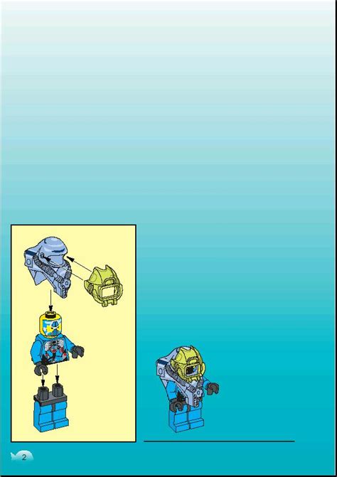 Lego Instructions For Set 6159 Crystal Detector Aquazone Hydronauts