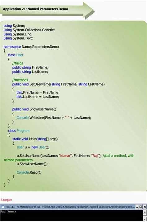 Microsoft Cnet Tutorials Readonly Fields Ref Out This Named