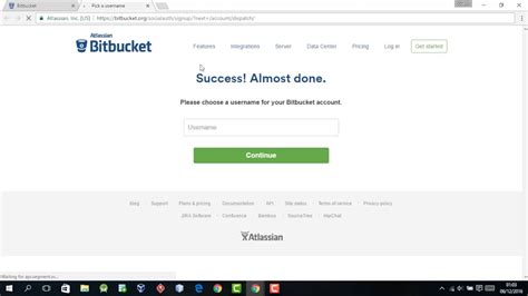 how to create a bitbucket account youtube