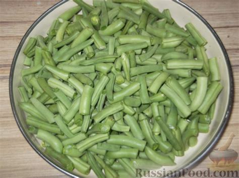 Рецепт: Стручковая фасоль консервированная на RussianFood.com