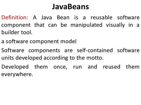 Define Component Java
