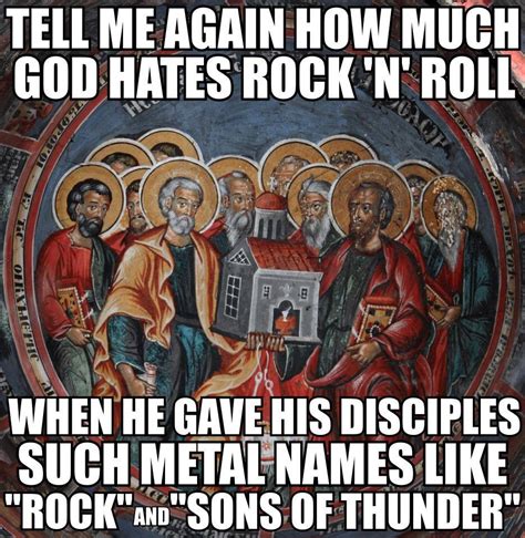 Friday Frivolity God Hates Rock ‘n Roll Restless Pilgrim