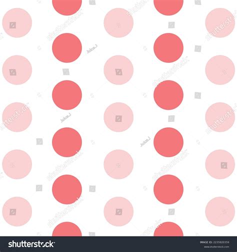Pastel Polka Dot Seamless Pattern Background Stock Vector Royalty Free 2235920359 Shutterstock