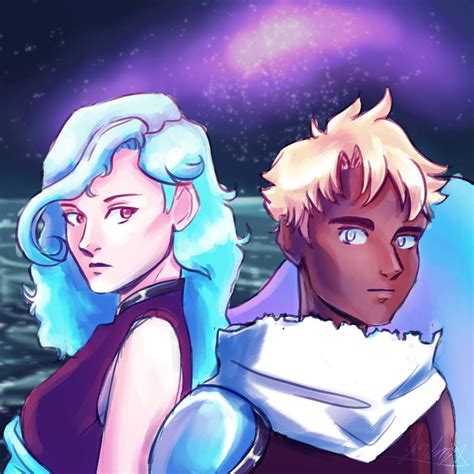 Valere And Zale Sea Of Stars By Pleione Art On Deviantart