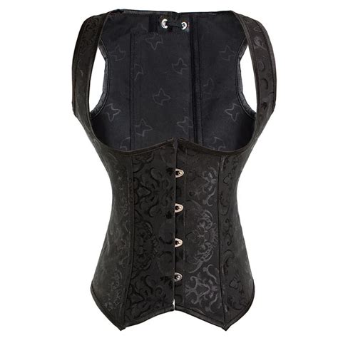 Plus Size Boned Brocade Open Bust Corset And Bustier Top Underbust