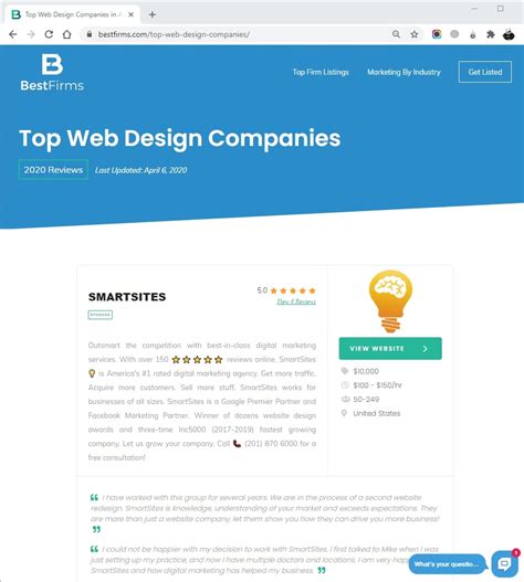 Top Rated Custom Website Design Agency Services By Smartsites