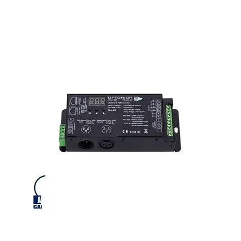 Channel Constant Voltage DMX Decoder