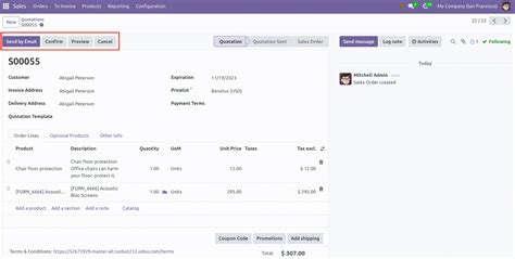 Quotation In Odoo 17 Sales Odoo 17 Community Book