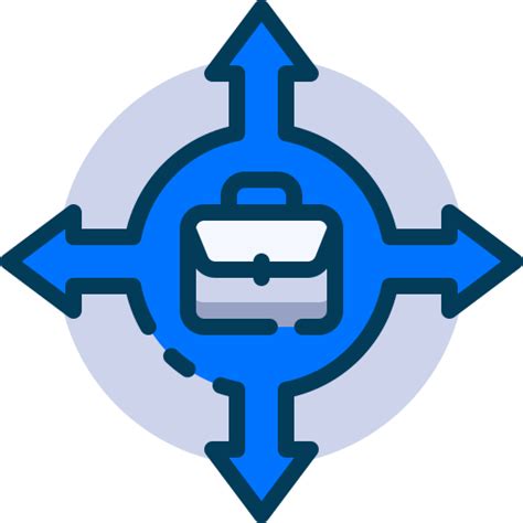 Deployment Generic Blue Icon