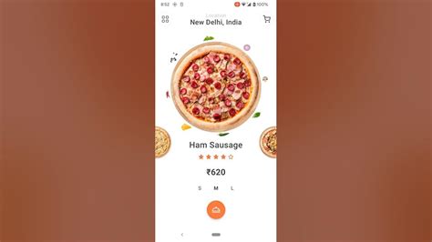 Excited To Share My Latest Ui Animation Prototype 🍕 Built With