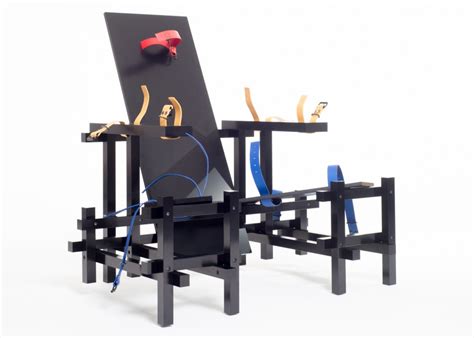 Bastiaan Buijs Turns Rietveld Chair Into Kinky Bdsm Device